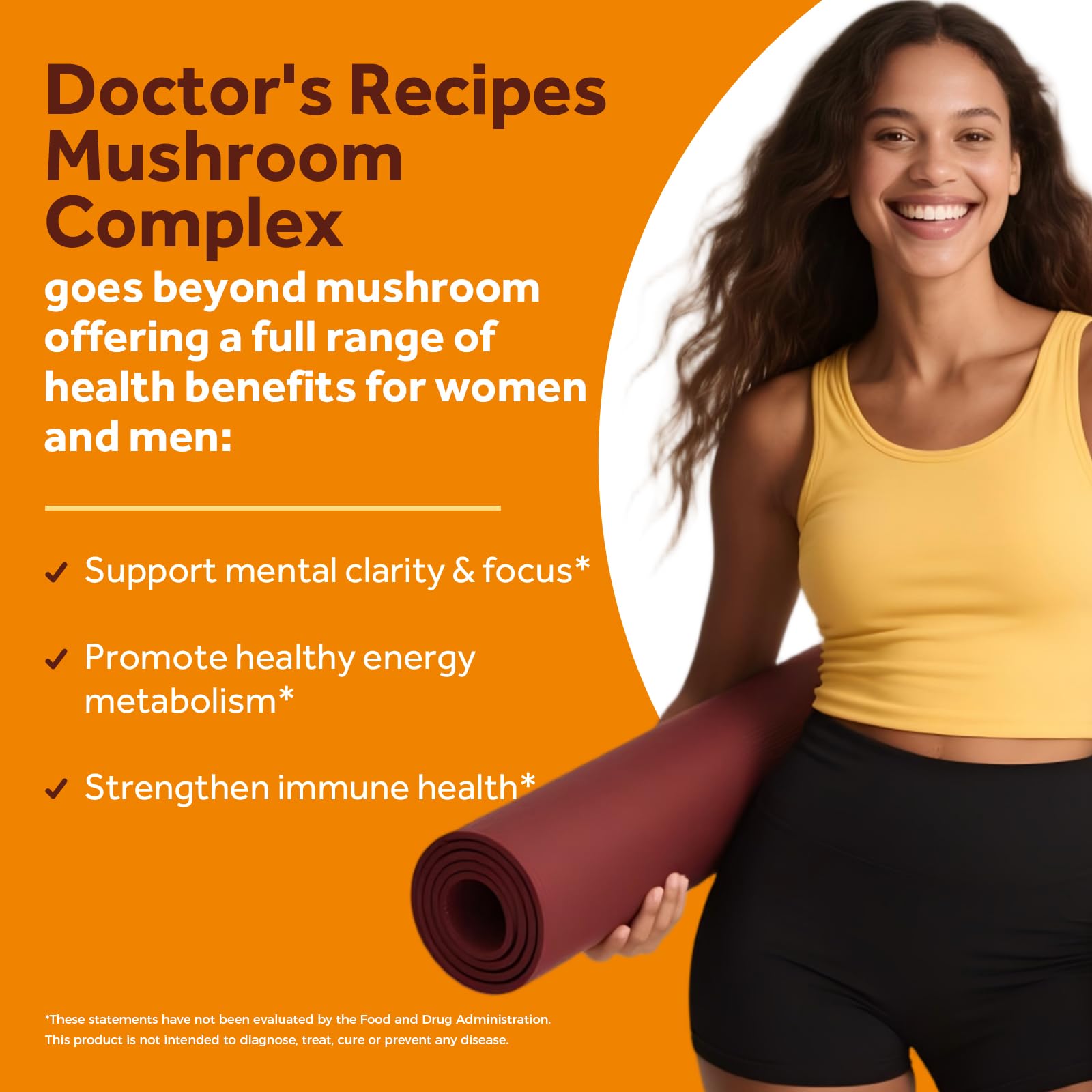 500 mg mushroom capsules for energy