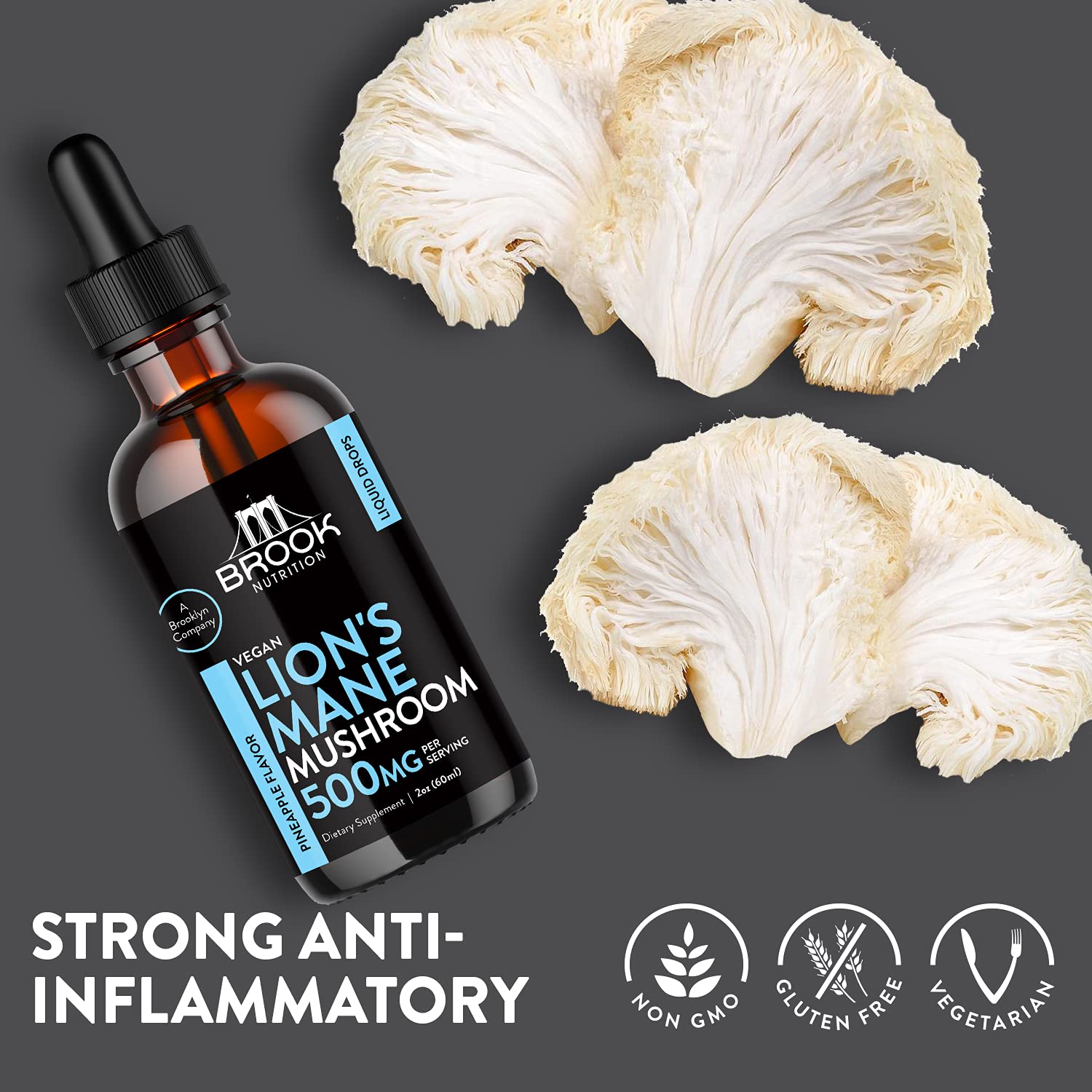 500 mg mushroom capsules for wellness