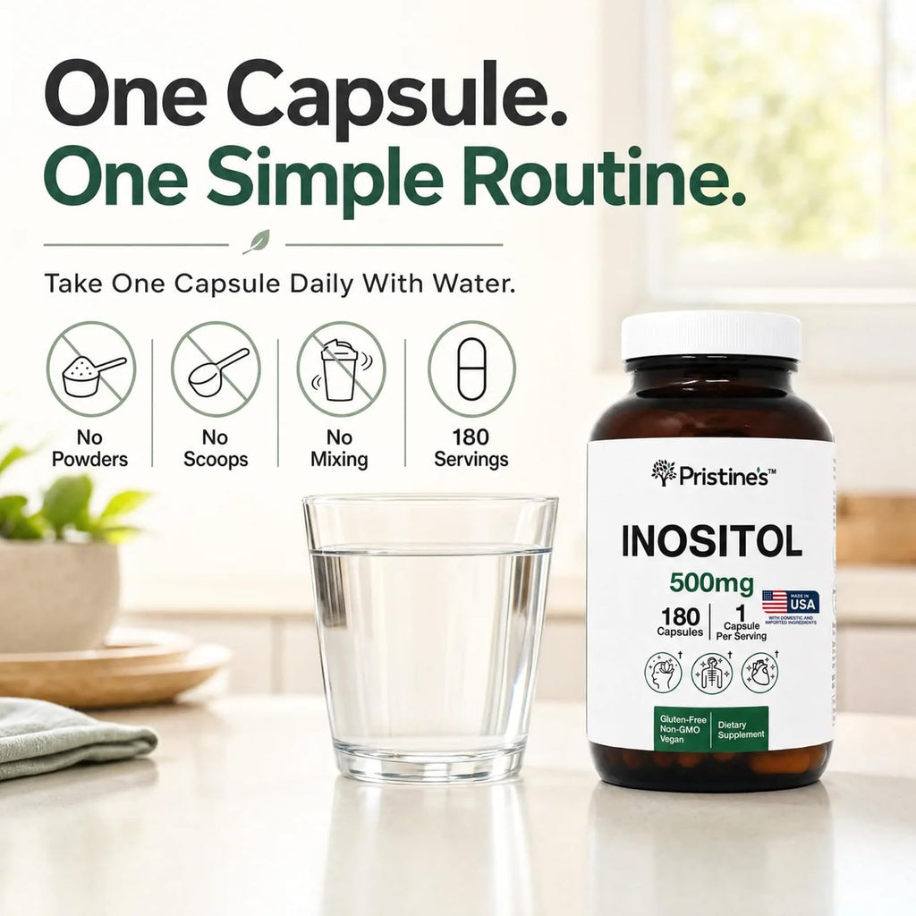 500 mg Myo-Inositol supplement benefits