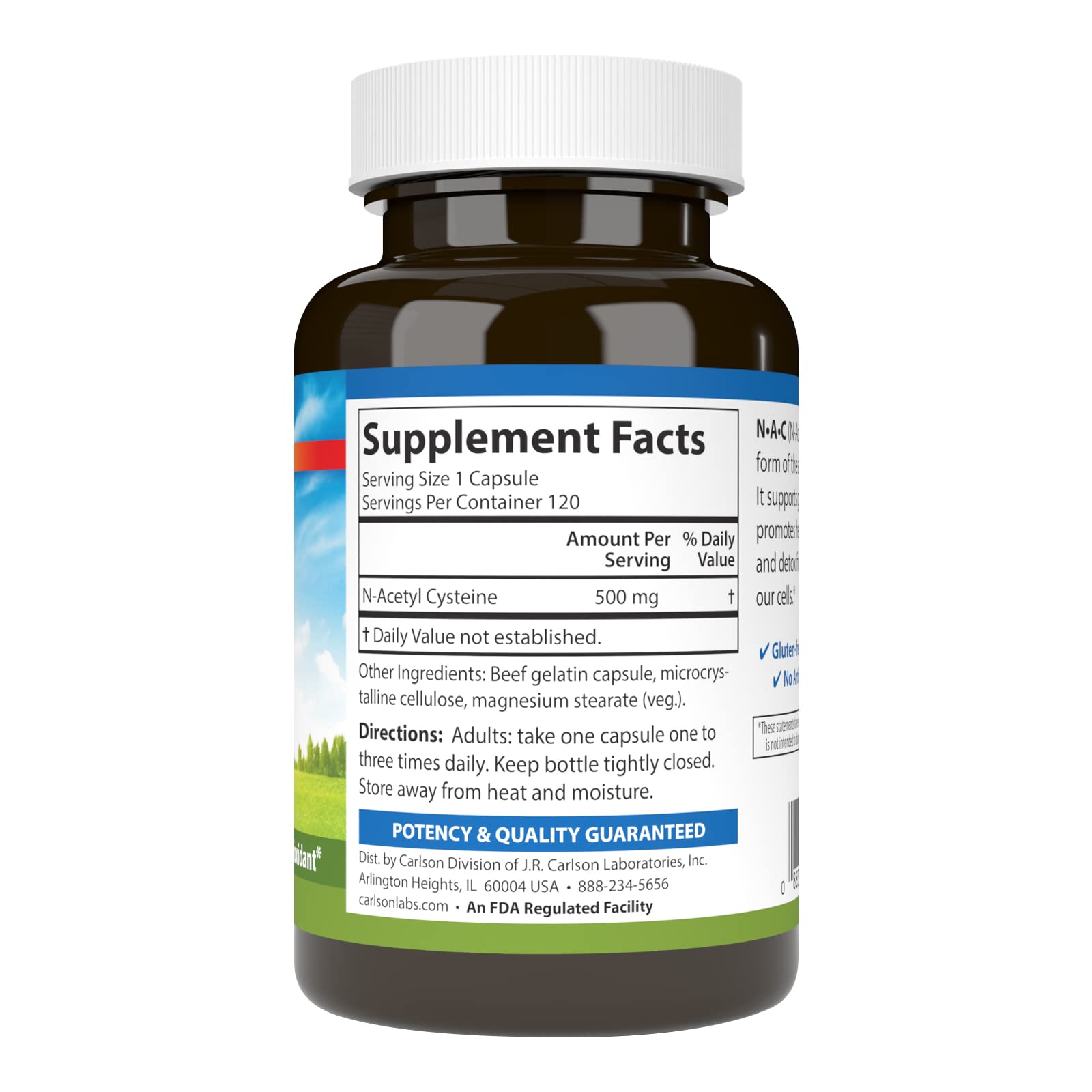 500 mg N-Acetyl Cysteine benefits
