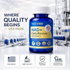 500 mg NAD+ capsules for vitality