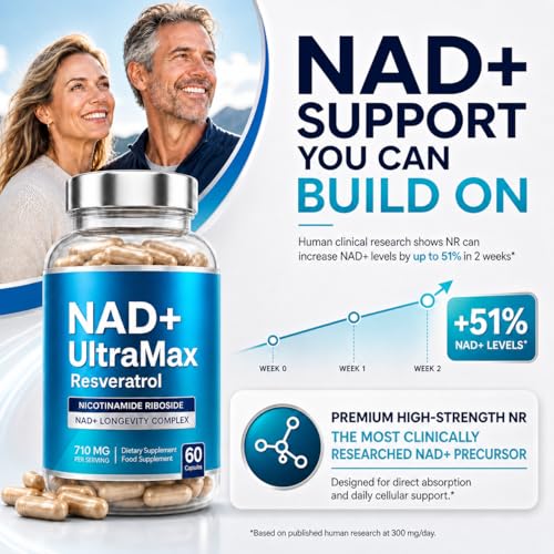 500 mg NAD+ capsules for vitality