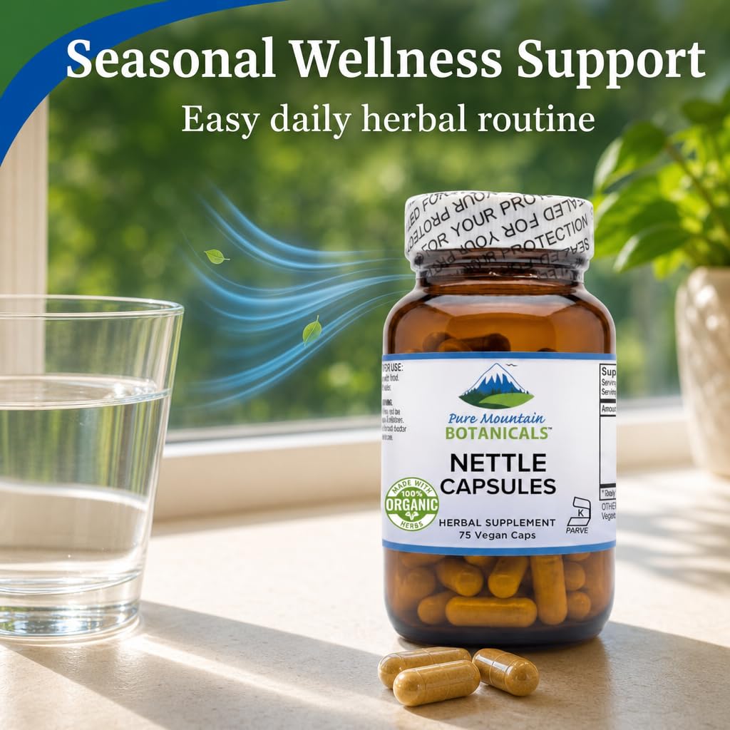 500 mg nettle leaf supplement