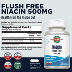 500 mg Niacin capsules for energy