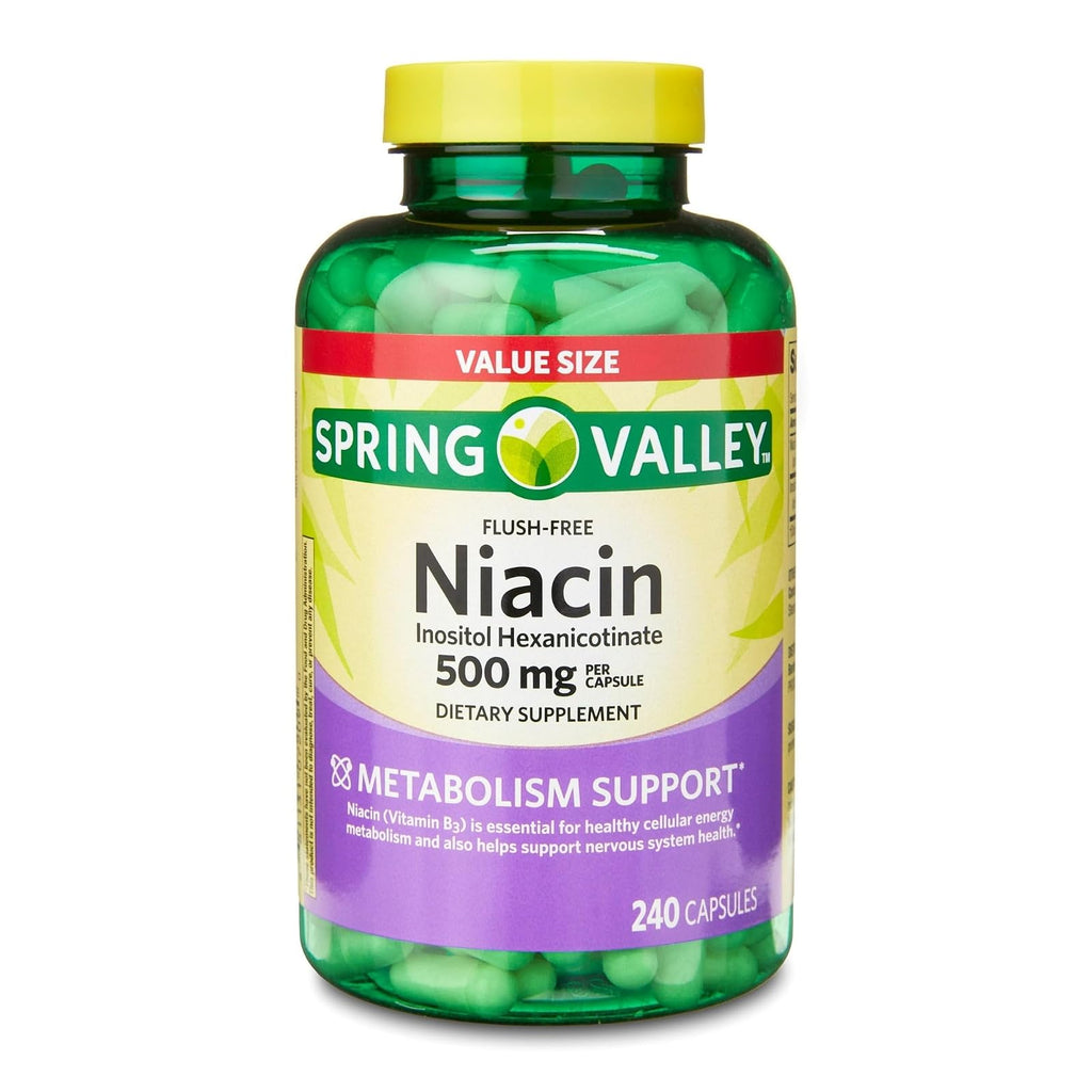 500 mg Niacin for energy support
