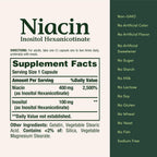 500 mg Niacin for overall wellness