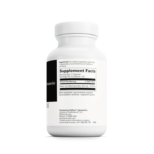 500 mg niacinamide vitamin B complex