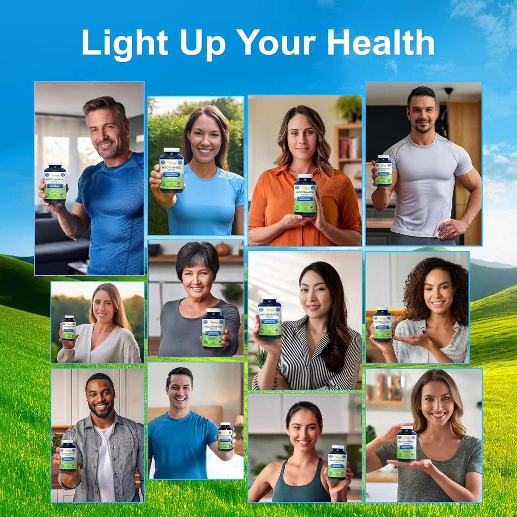 500 mg Nicotinamide antioxidant support