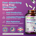 500 mg Nicotinamide for overall wellness