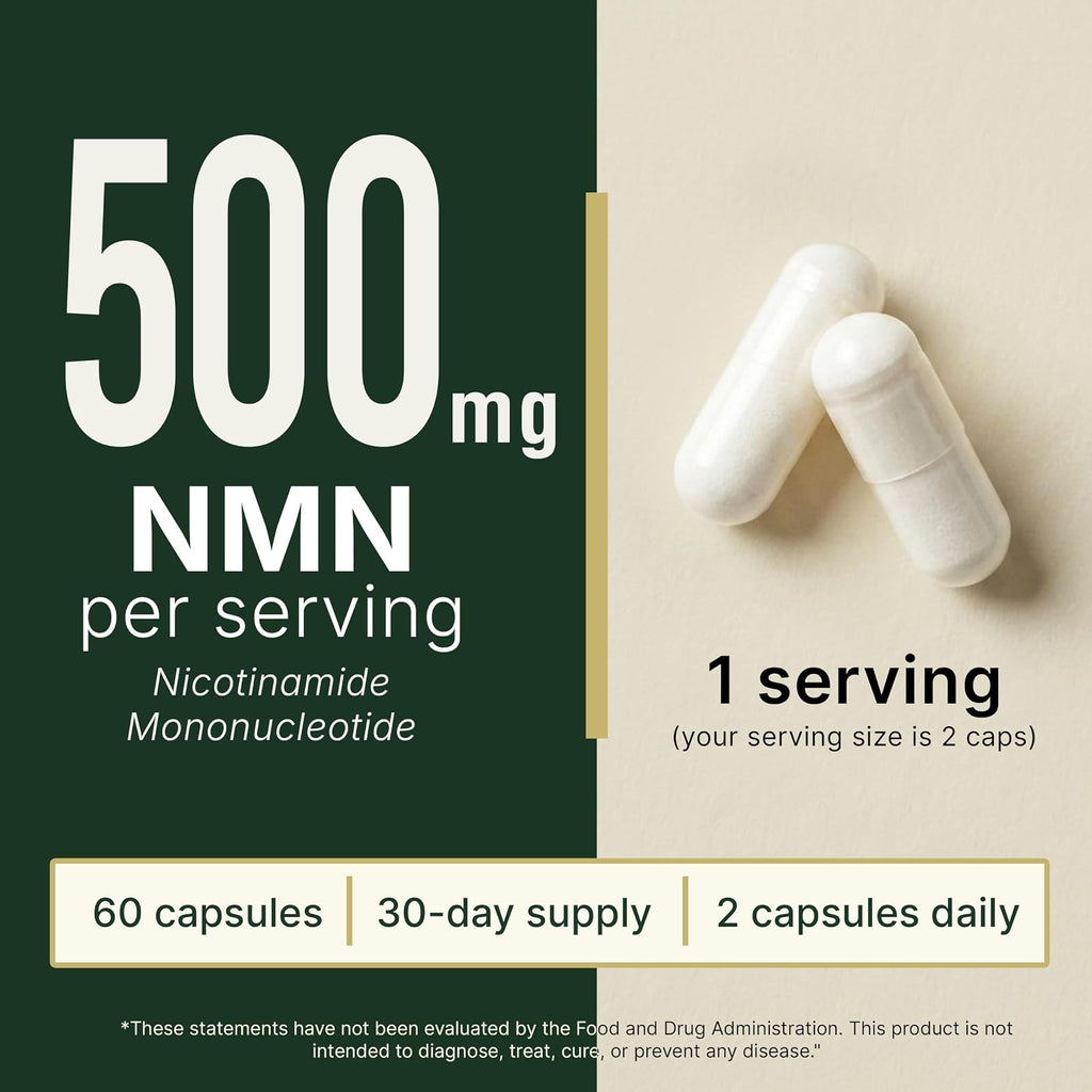 500 mg Nicotinamide Mononucleotide dosage