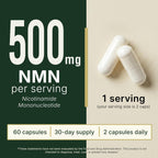 500 mg Nicotinamide Mononucleotide dosage