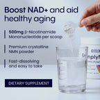 500 mg NMN Powder for energy