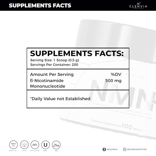 500 mg NMN Powder for wellness