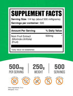 500 mg Noni extract for wellness