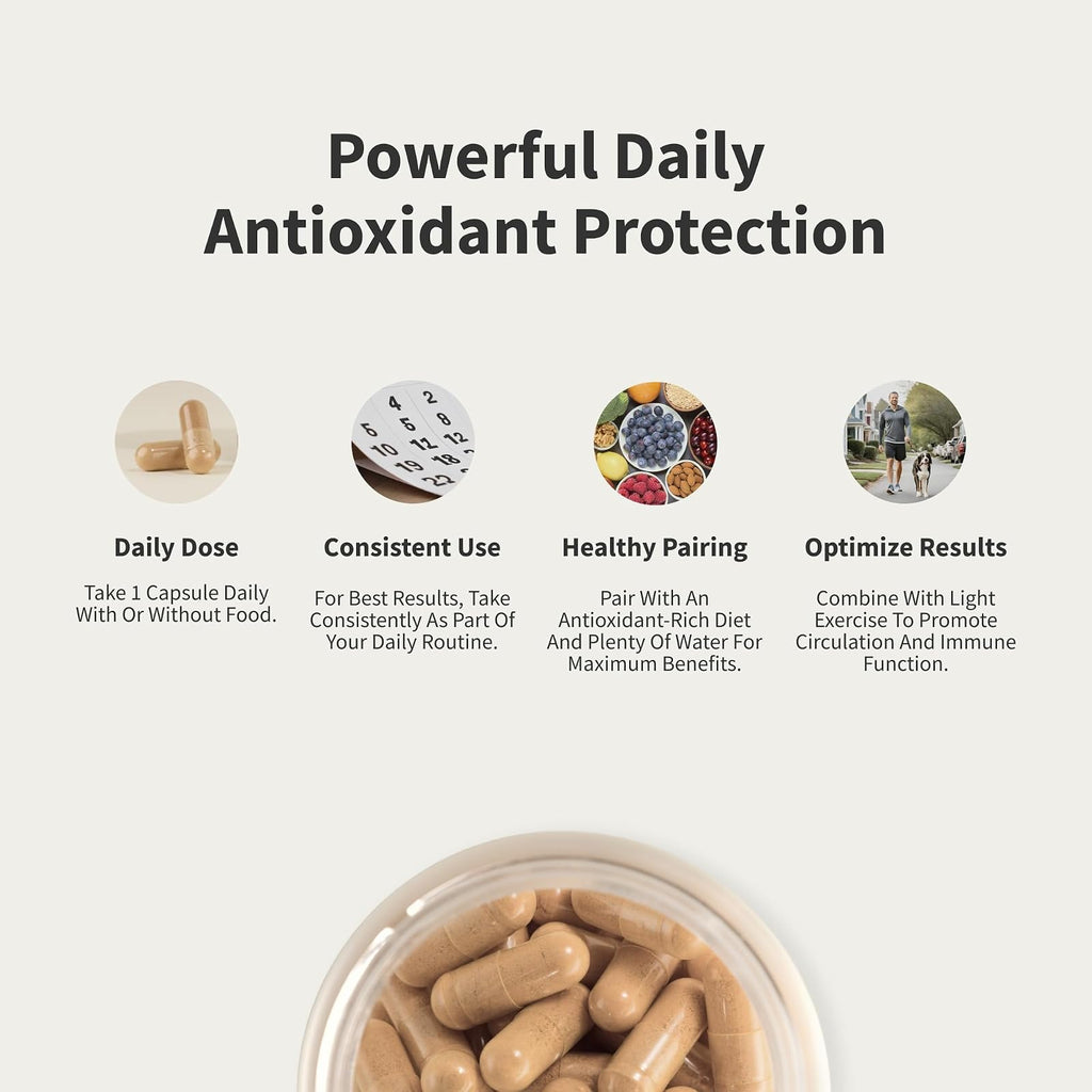 500 mg Olive Leaf capsules for immunity