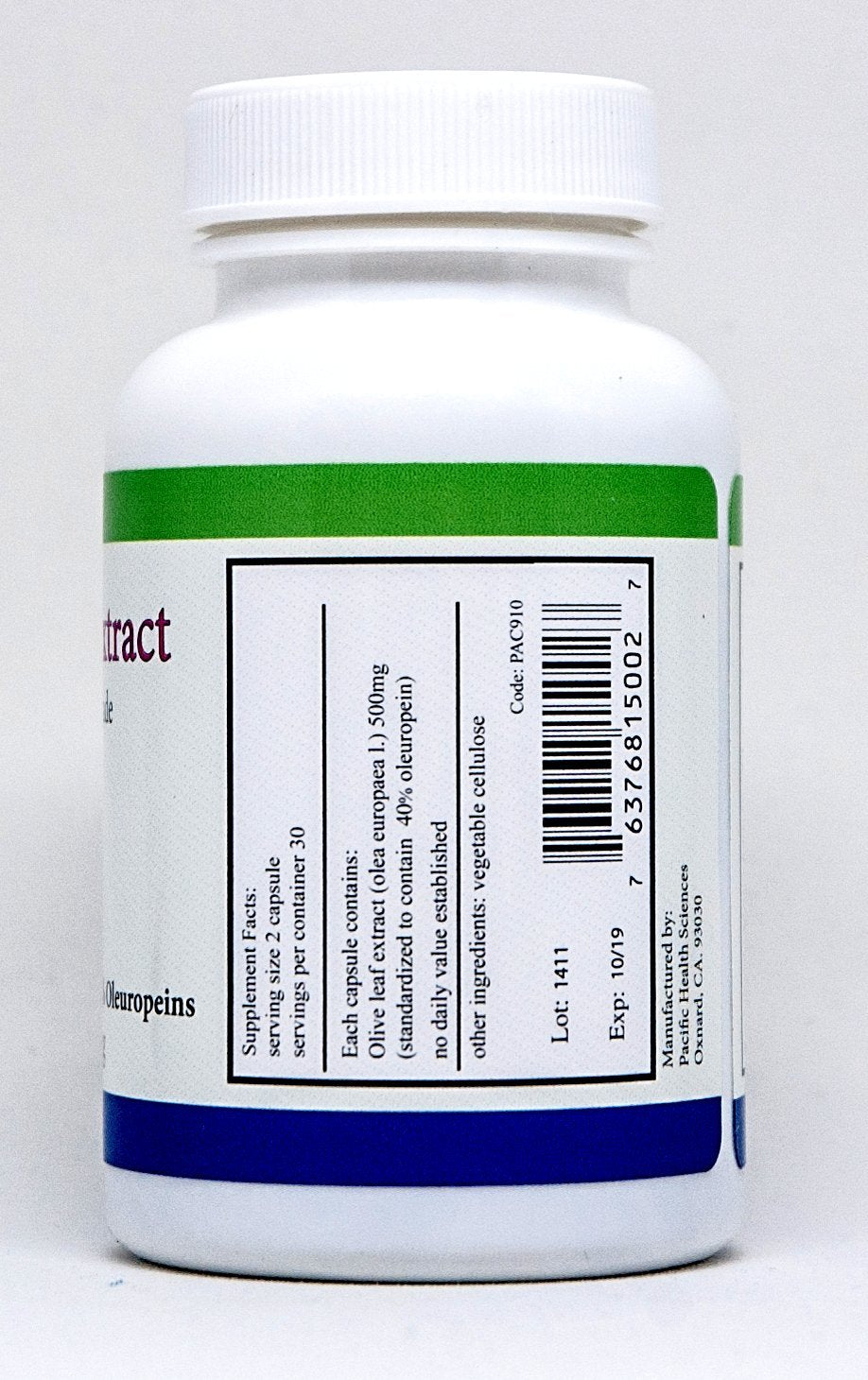 500 mg olive leaf capsules for immunity