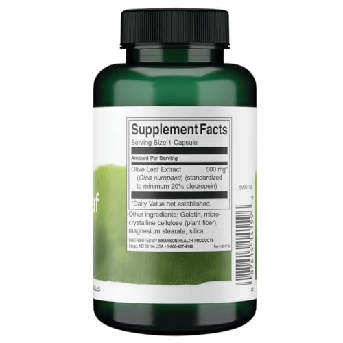 500 mg olive leaf extract per serving