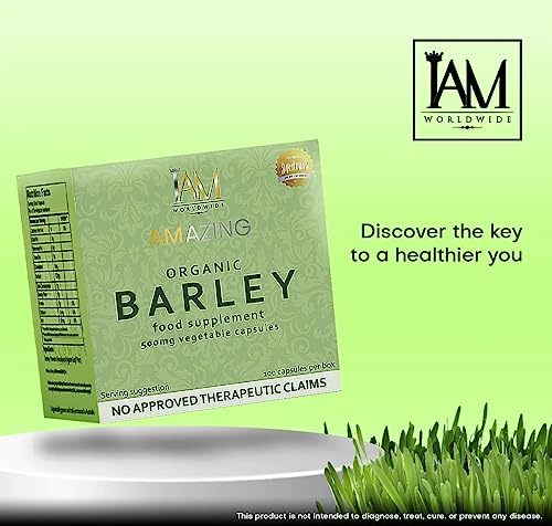 500 mg Organic Barley health benefits