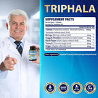 500 mg Organic Cadane Triphala health benefits