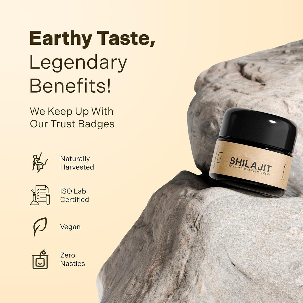 500 mg organic shilajit capsules