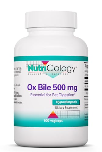 500 mg Ox Bile capsules for health
