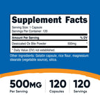 500 mg Ox Bile capsules for wellness