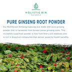 500 mg panax ginseng health supplement
