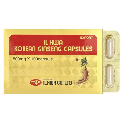 500 mg Panax ginseng root extract