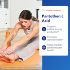 500 mg Pantothenic Acid capsules