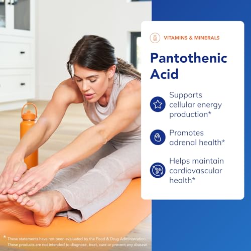 500 mg Pantothenic Acid capsules