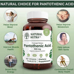 500 mg Pantothenic Acid dosage