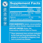 500 mg Pantothenic Acid supplement