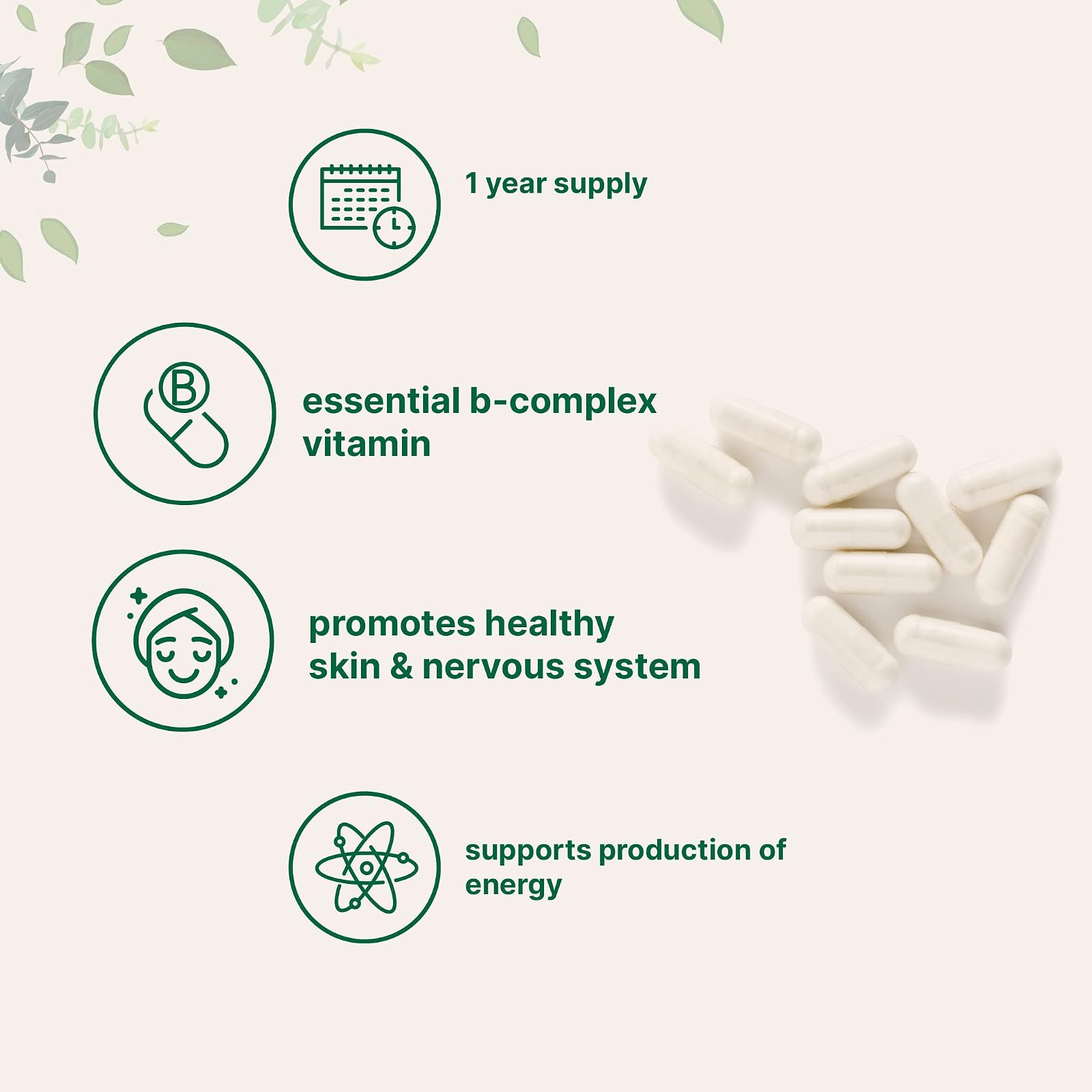 500 mg Pantothenic Acid supplement