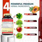 500 mg papaya leaf extract