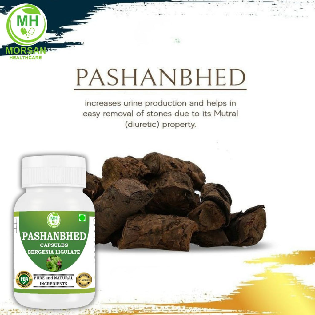 500 mg Pashanabheda powder capsules