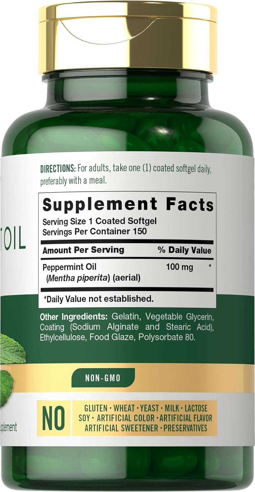 500 mg peppermint oil capsules