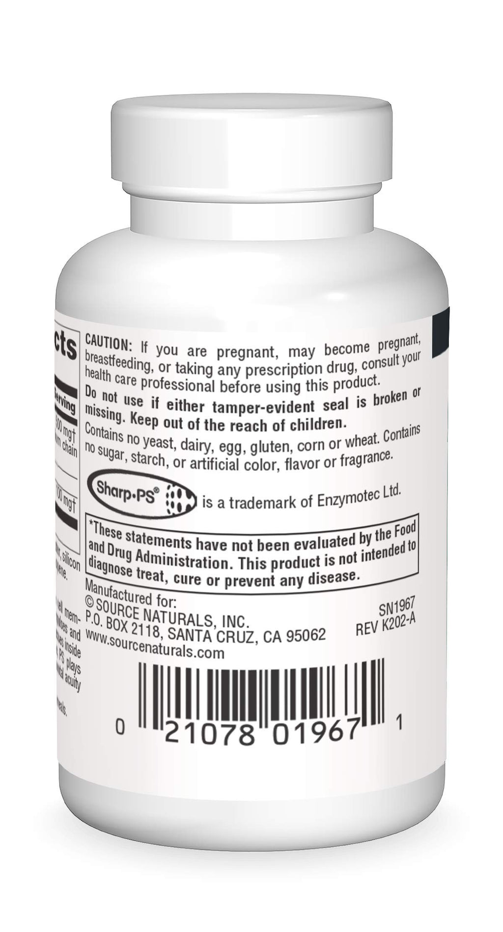 500 mg phosphatidyl serine softgels