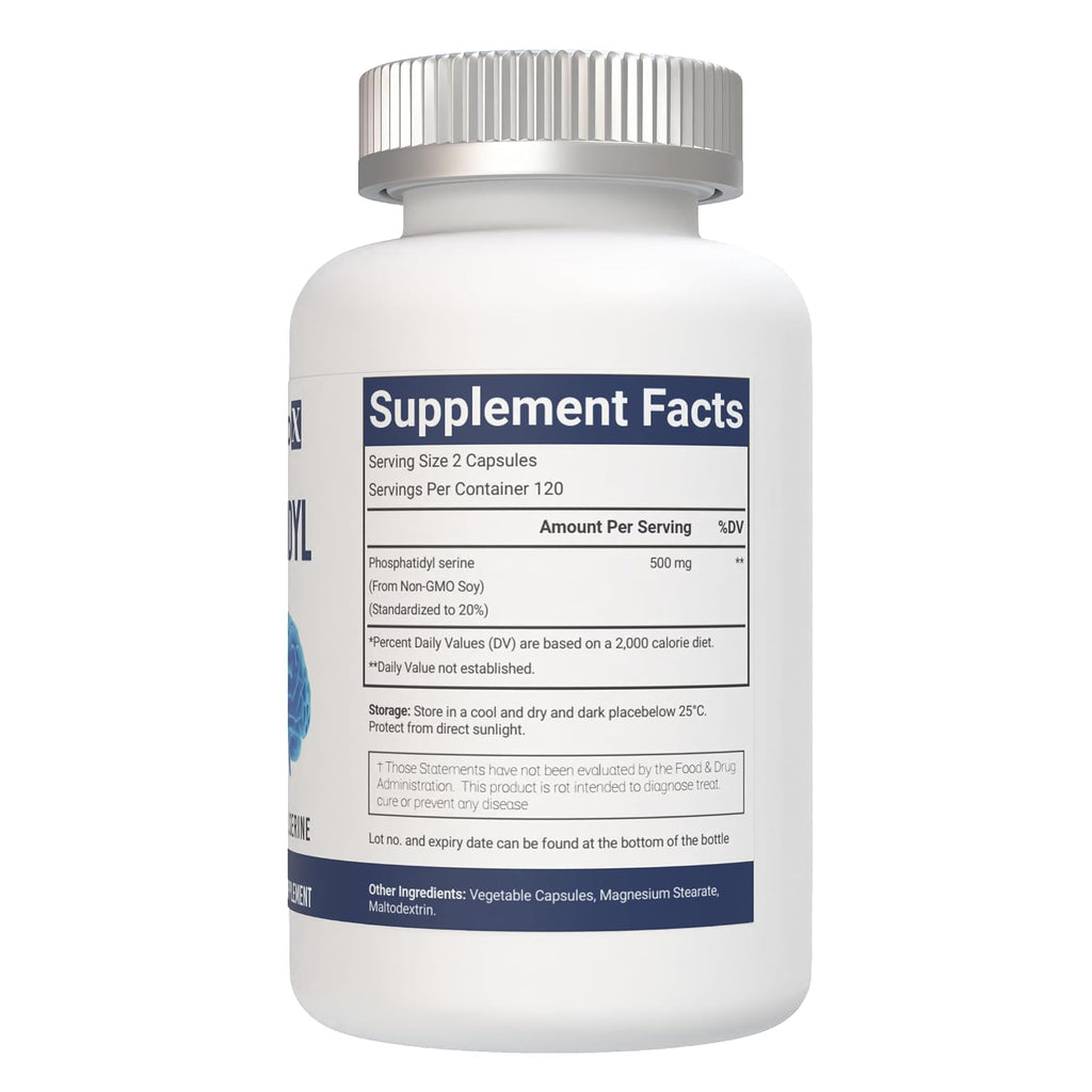 500 mg phosphatidylserine for brain health