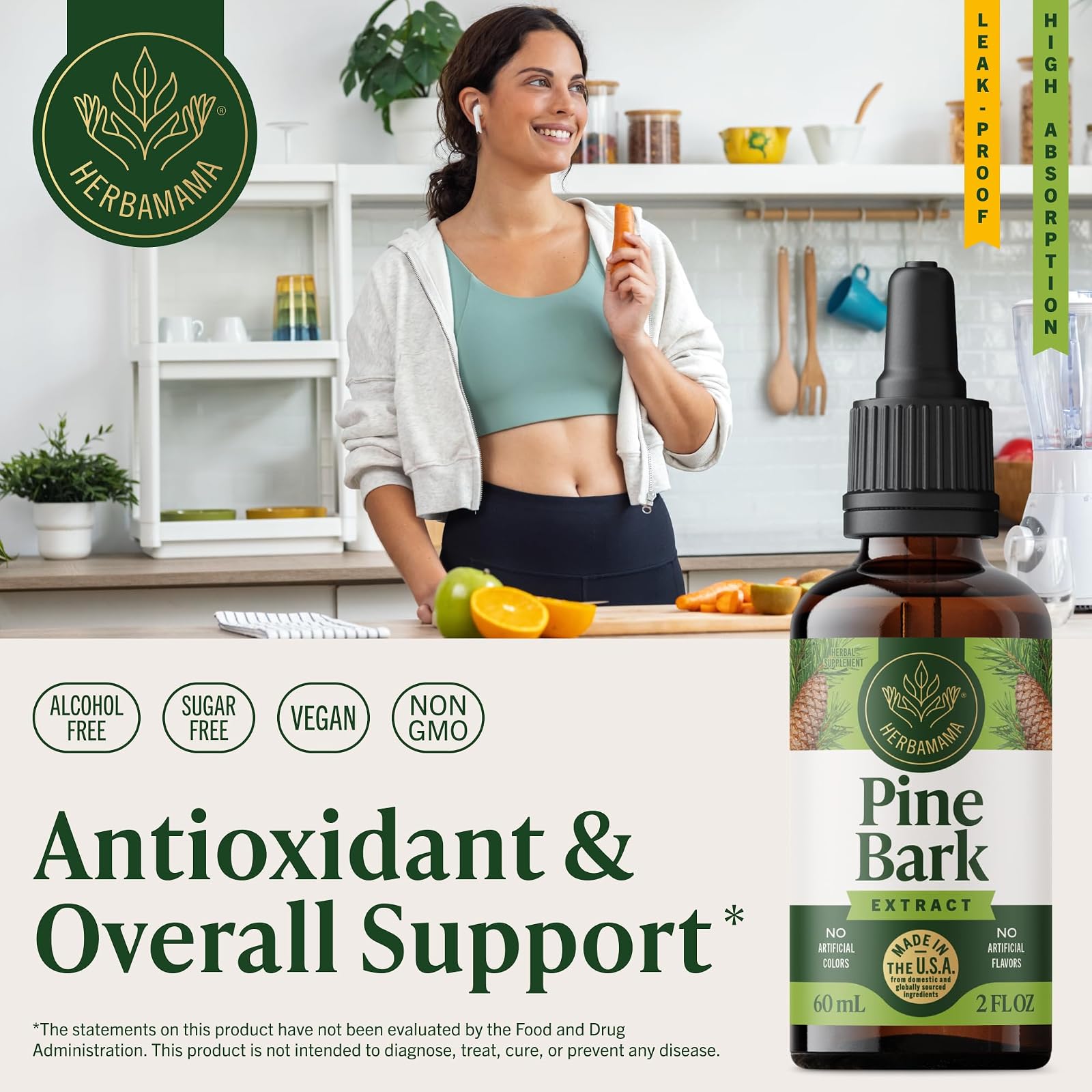 500 mg Pine Bark antioxidant supplement