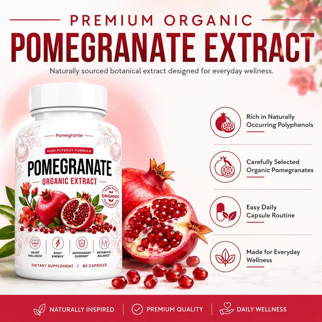 500 mg pomegranate extract benefits