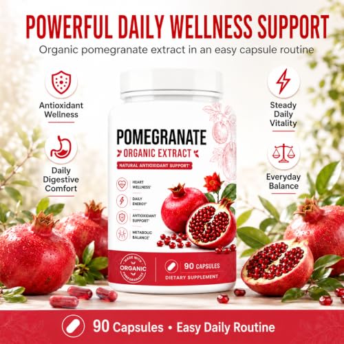 500 mg pomegranate extract for immunity