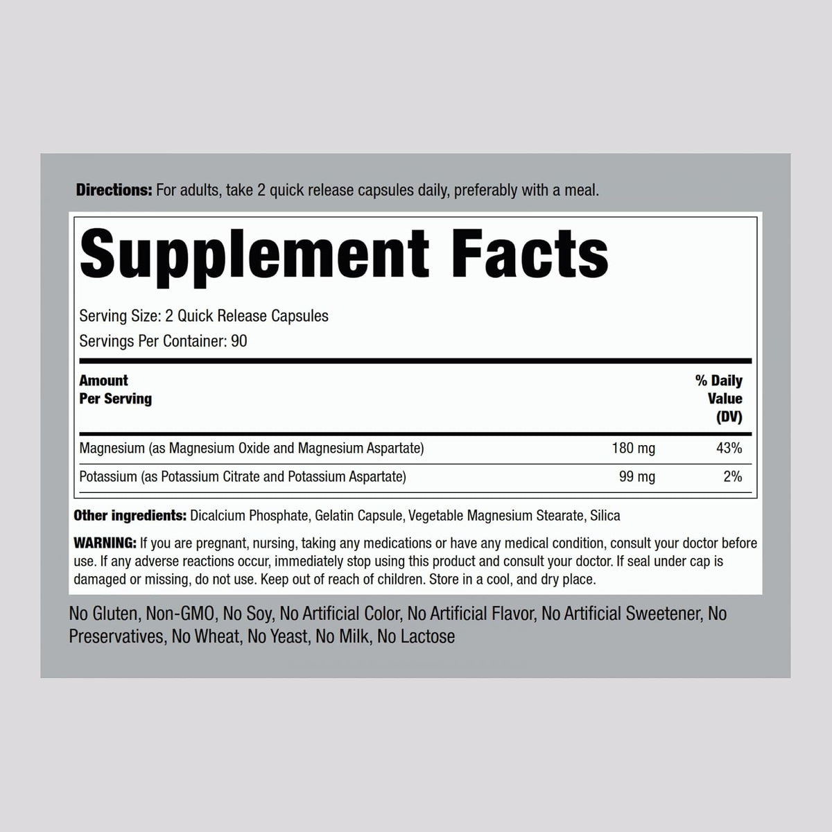 500 mg potassium magnesium capsules