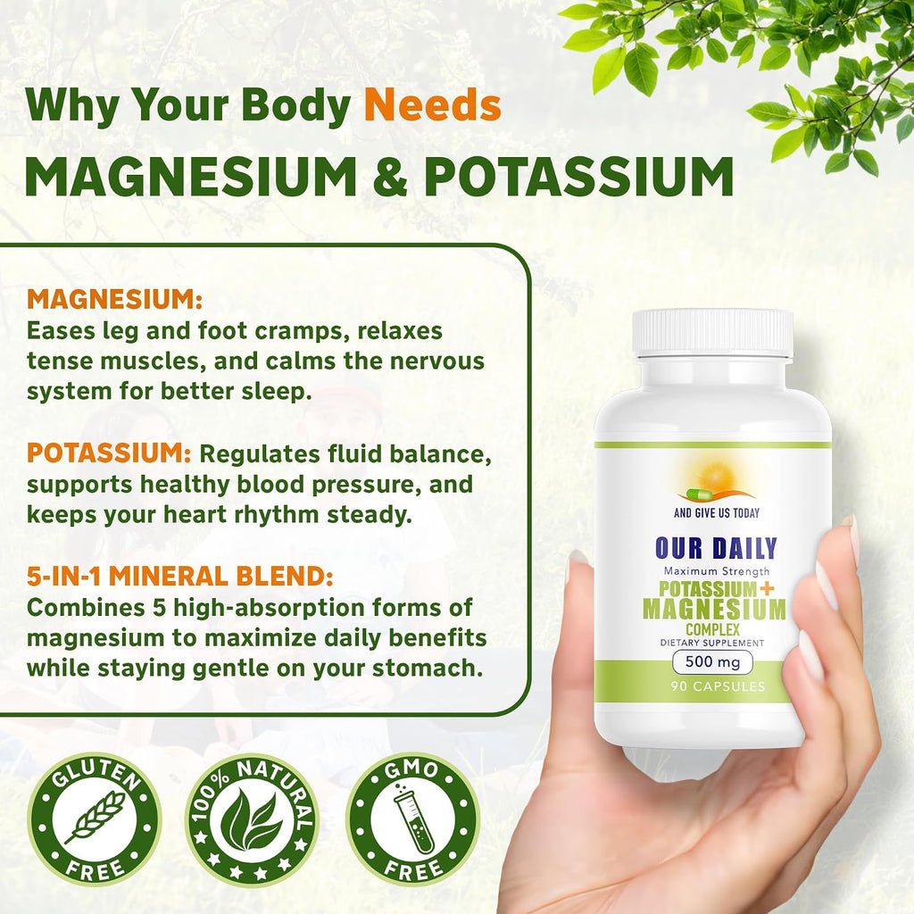 500 mg potassium magnesium for wellness