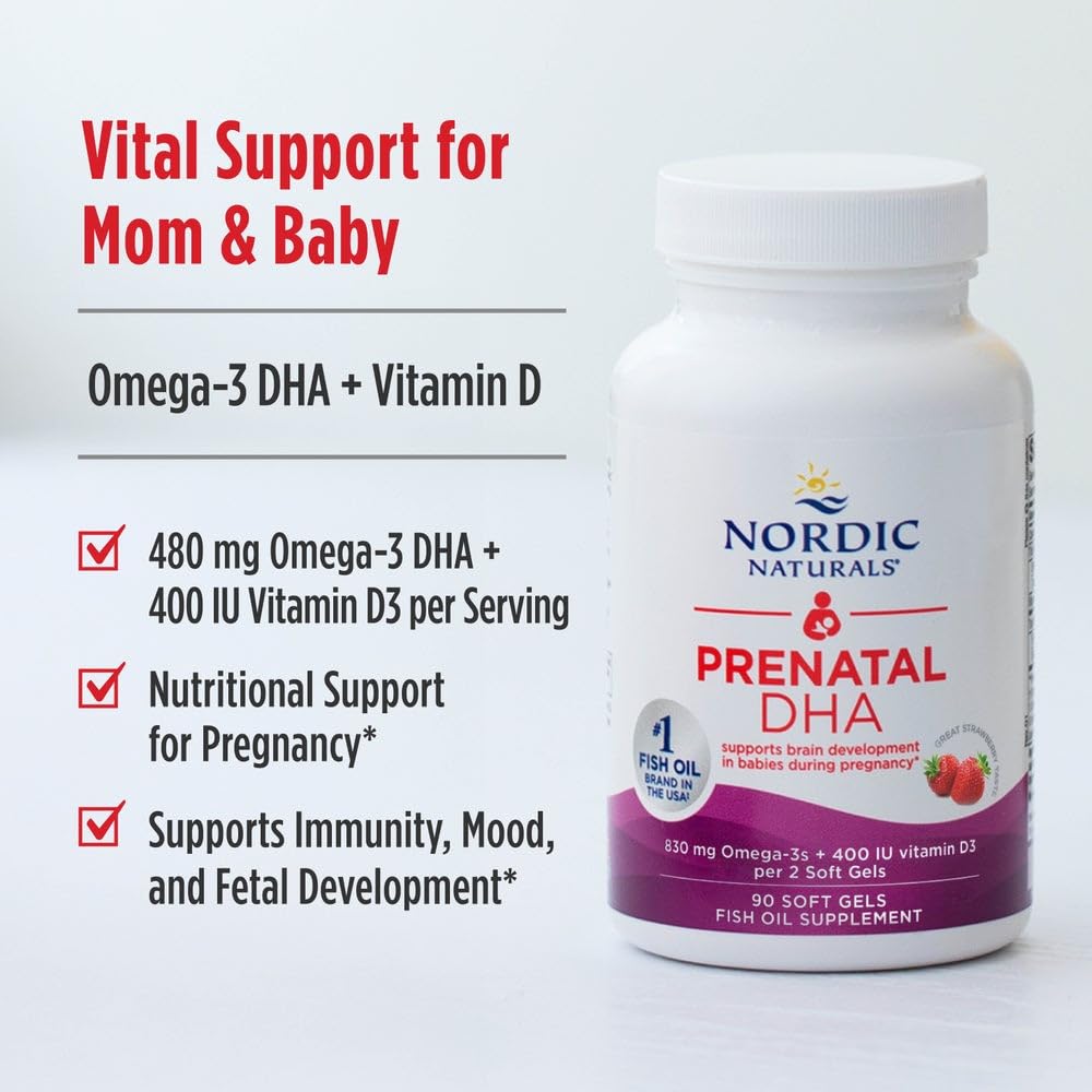 500 mg prenatal DHA for pregnancy