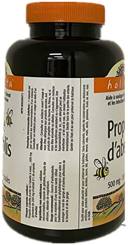 500 mg propolis capsules for wellness