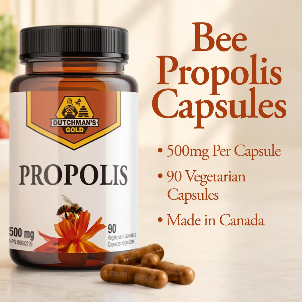 500 mg propolis capsules for wellness