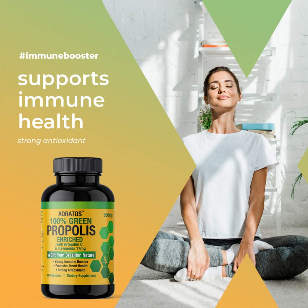 500 mg propolis for immune support