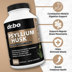 500 mg psyllium husk capsules