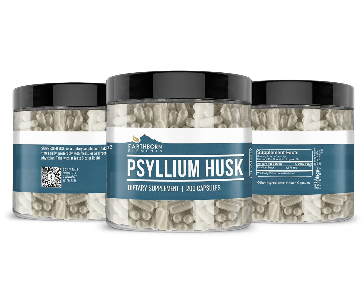 500 mg psyllium husk for digestion