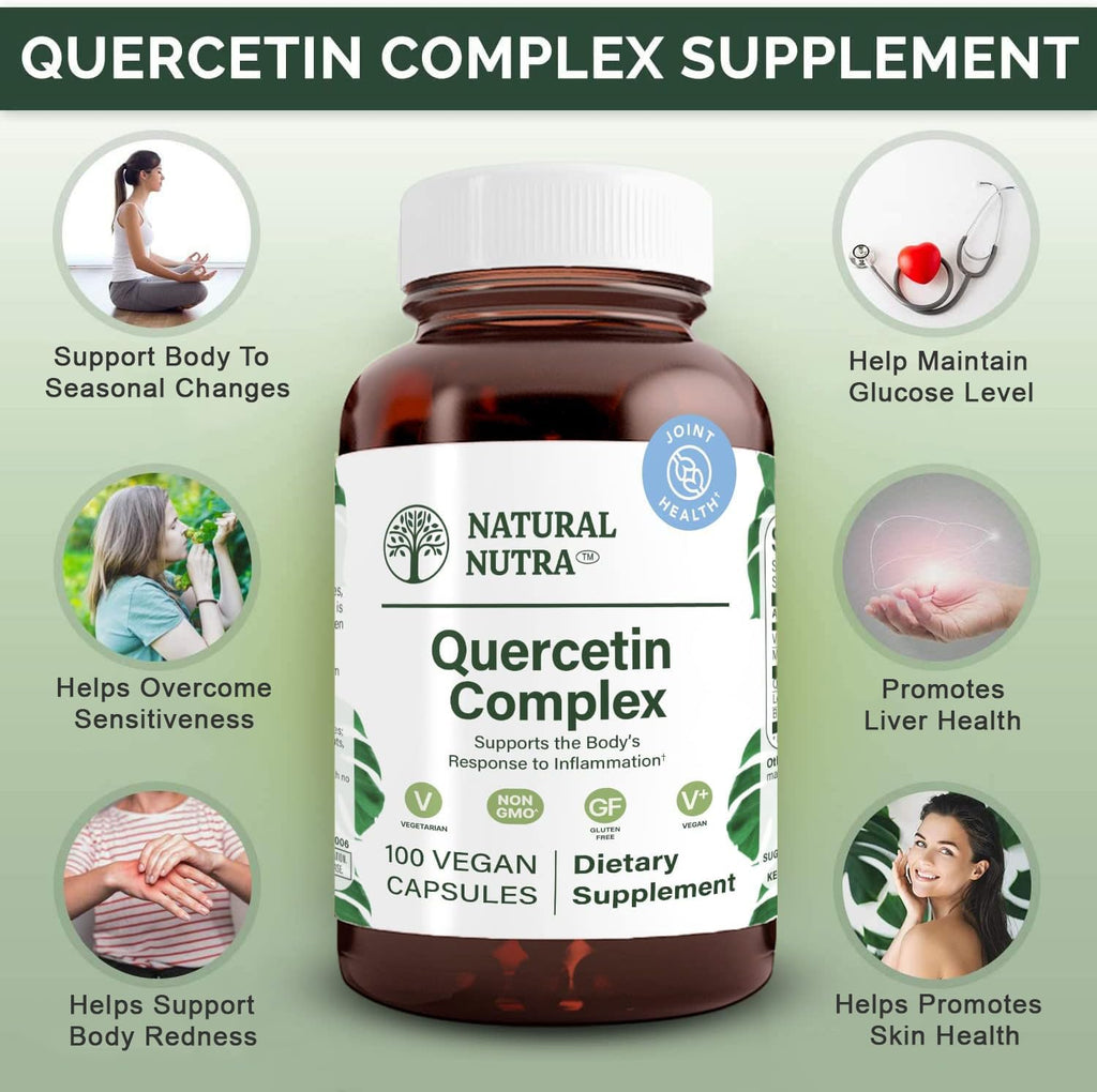 500 mg Quercetin Complex for antioxidants